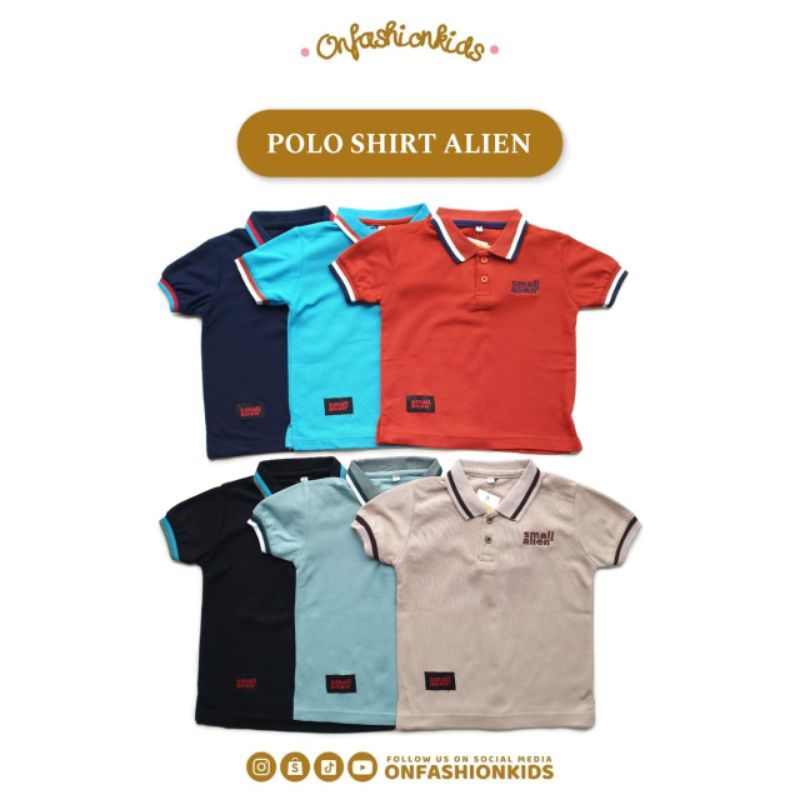 Pollo Shirt Alien Boys' Clothes | Shopee Philippines