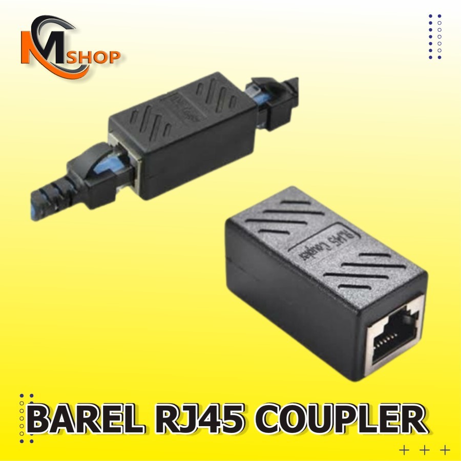 RJ45 Coupler Female To Female Connection Barrel - Lan Cable Connection ...