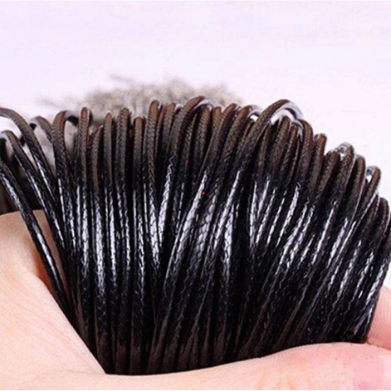 1 Meter [] Korean Leather Rope 1mm Korean Leather Rope Waterproof ...