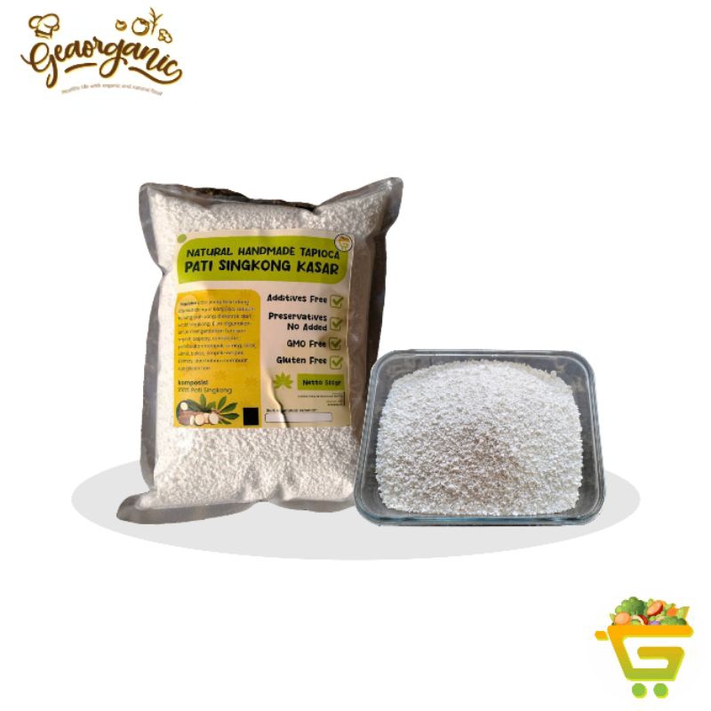 Natural Cassava Starch or Coarse Tapioca 500gr | Shopee Philippines