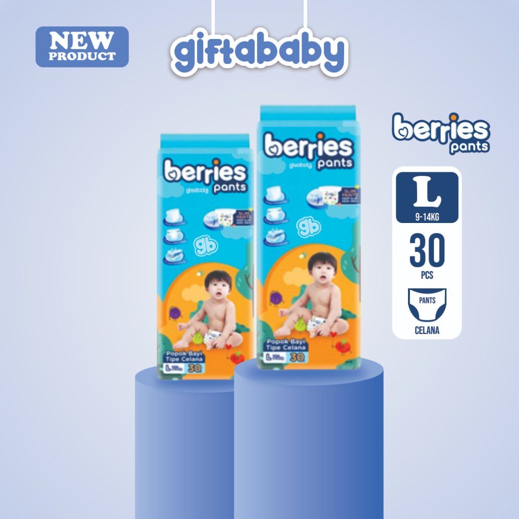 Berries PANTS L30 Baby Diapers Diapers Diaper PANTS Type (New Product ...
