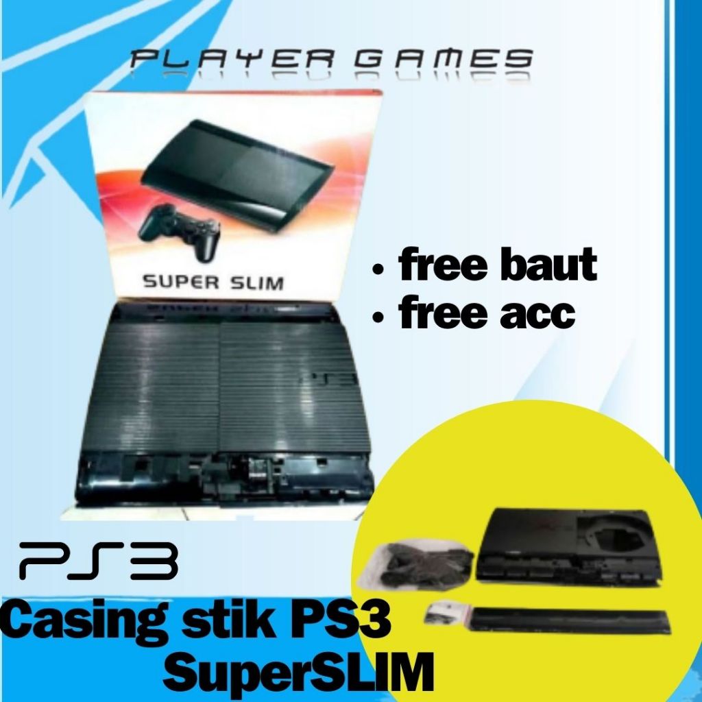MESIN PS3 SUPER SLIM MACHINE CASING PS3 SUPERSLIM MACHINE CASE | Shopee ...