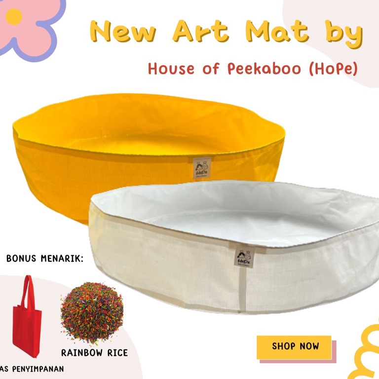 RECOMMENDED [House of Peekaboo] Art Mat Art Playmat Sensory Mat ...