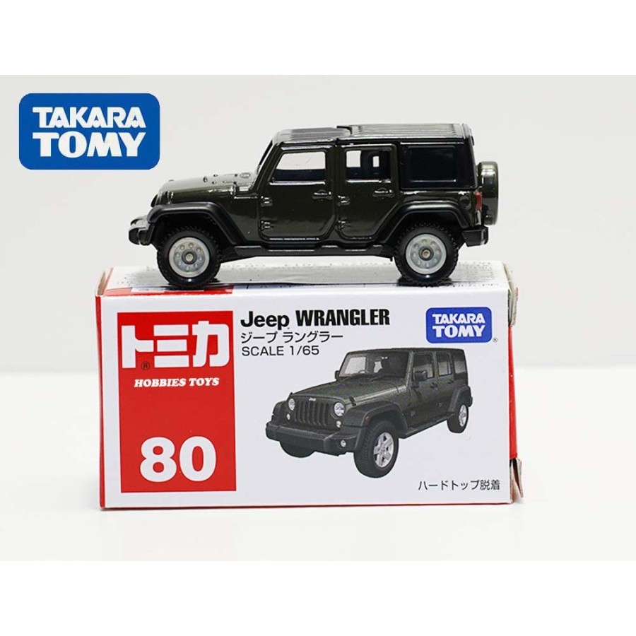 Tomica Takara Tomy No. 80 Jeep Wrangler Rubicon Scale 1/65 Original Seal | Shopee Philippines