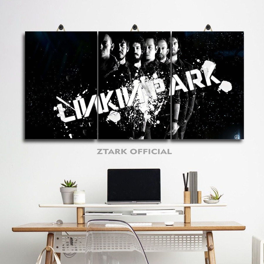 Linkin Park Vocalyst Room Decor 60X30 Multi Panel | Linkin Park Logo ...