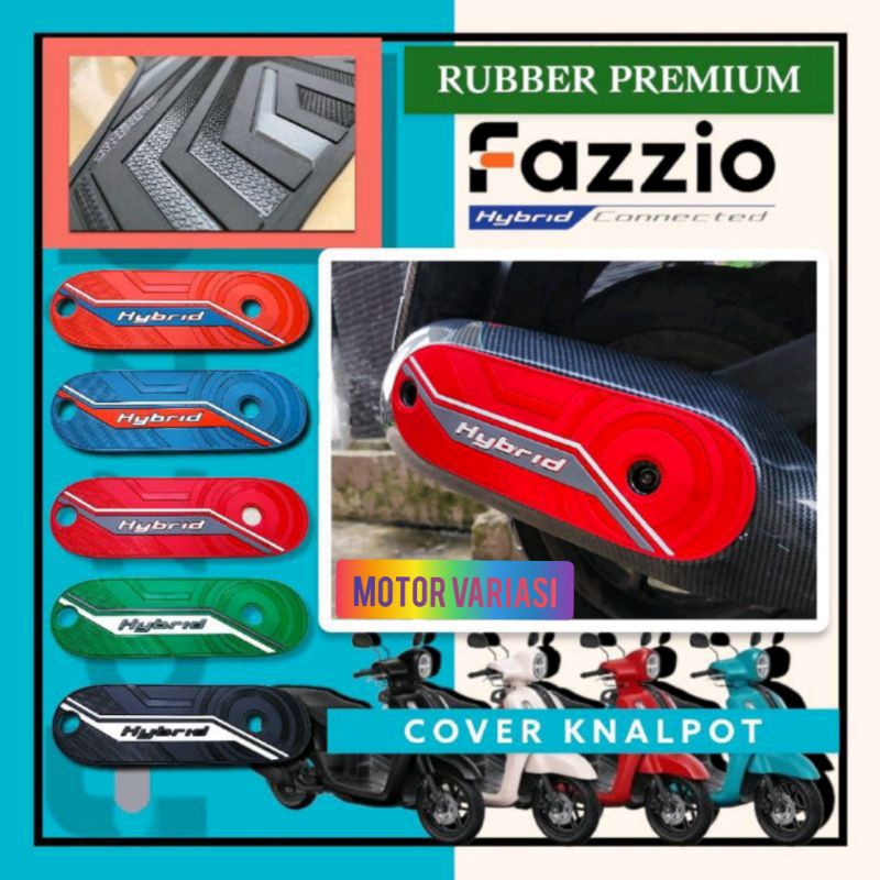 Fazzio Rubber Exhaust Cover Fazzio Exhaust Rubber Sticker | Shopee ...