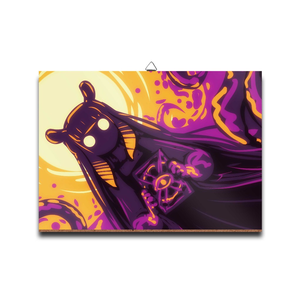 KAYU Vtuber NINOMAE INANIS IMPACT anime Wood Wall Poster - HOLO EN 100% ...