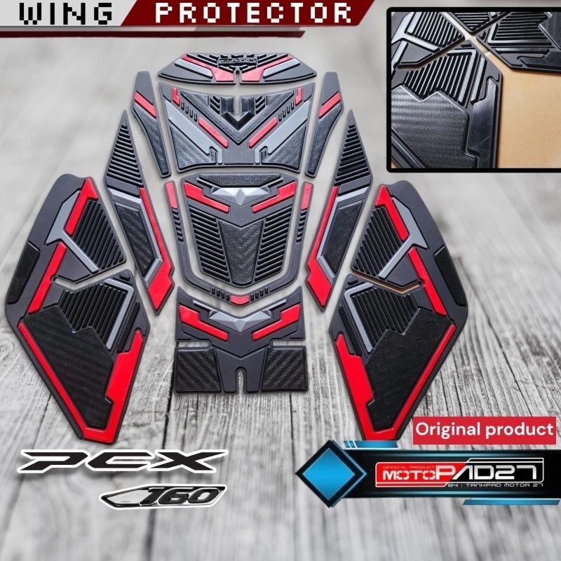 Pcx 160 motorbike tankpad pcx 160 tankpad full set 2023 deckpad pcx 160 ...