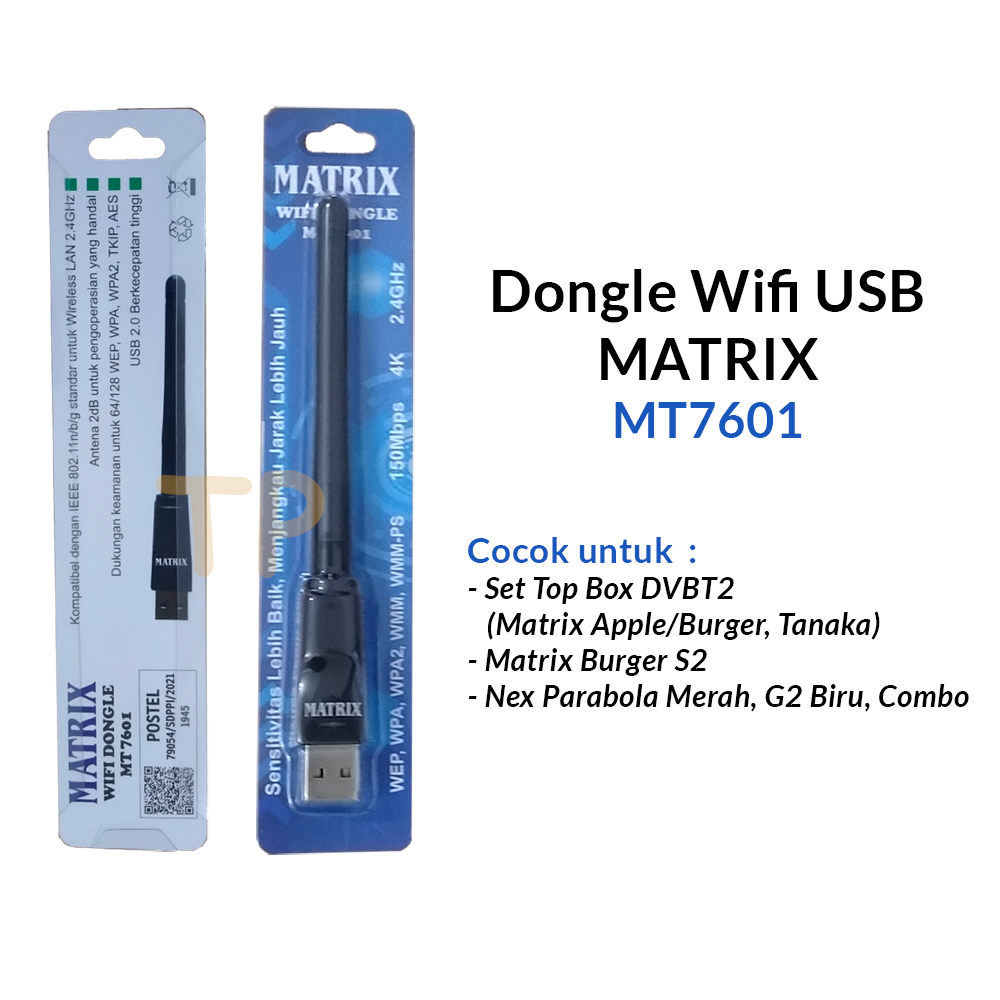Usb WIFI ADAPTER WIFI DONGLE MATRIX 150 MBPS MT7601 FOR STB AND ...