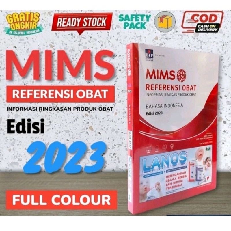 INDONESIAN DRUG REFERENCE MIMS BOOK 2023 EDITION | Shopee Philippines