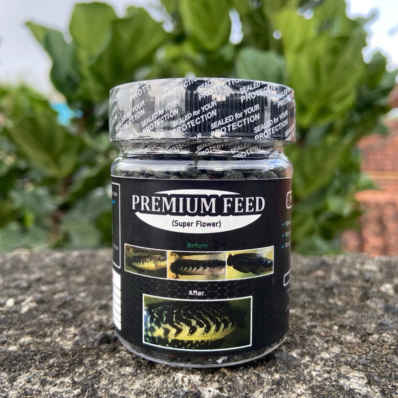 Super Flower Pellet by Premium Feed (Pelet For Channa Marulioides ...