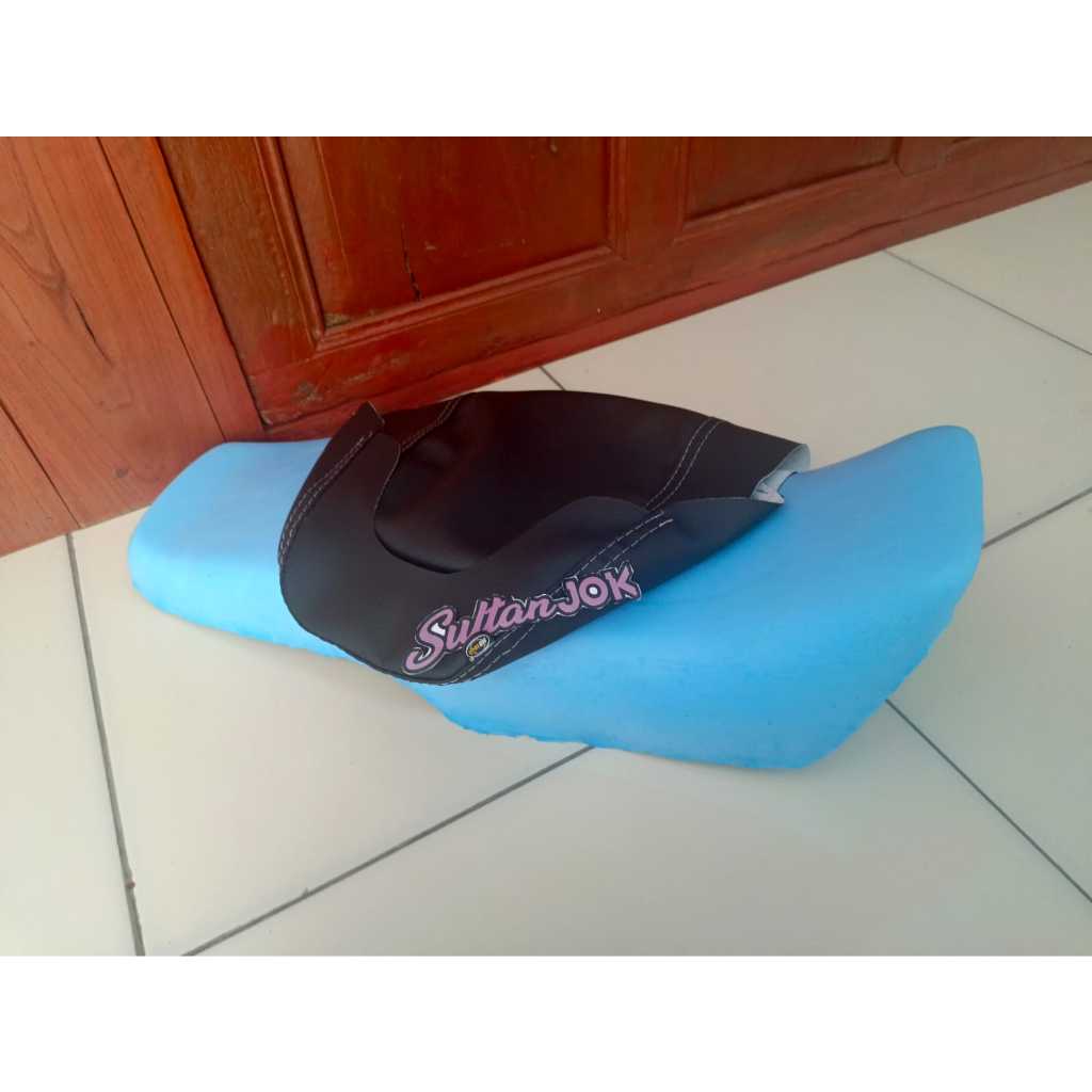 Ninja R seat sponge Blue anti-slip foam Ninja SS + mbtech leather ...
