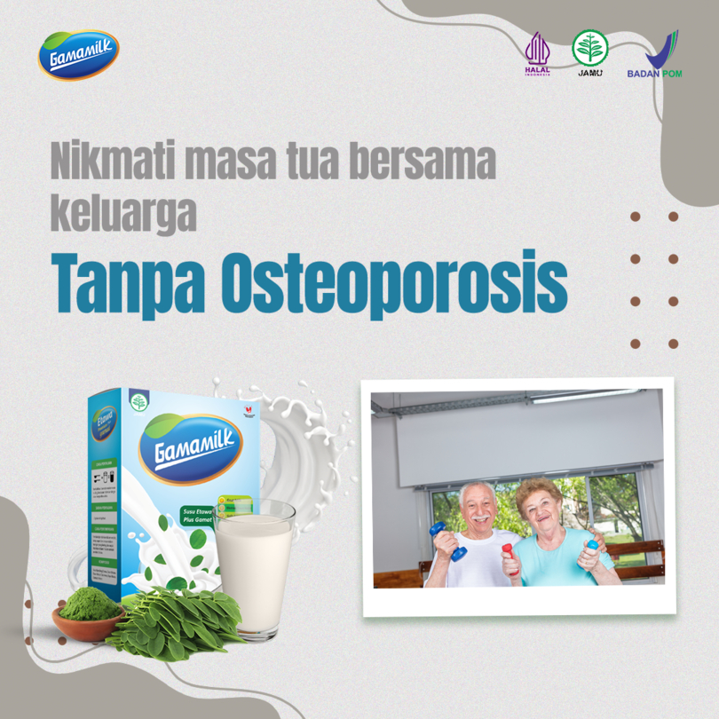 Gamamilk Etawa Gamat Milk 100% ORIGINAL Resolve Osteoporosis Bone ...