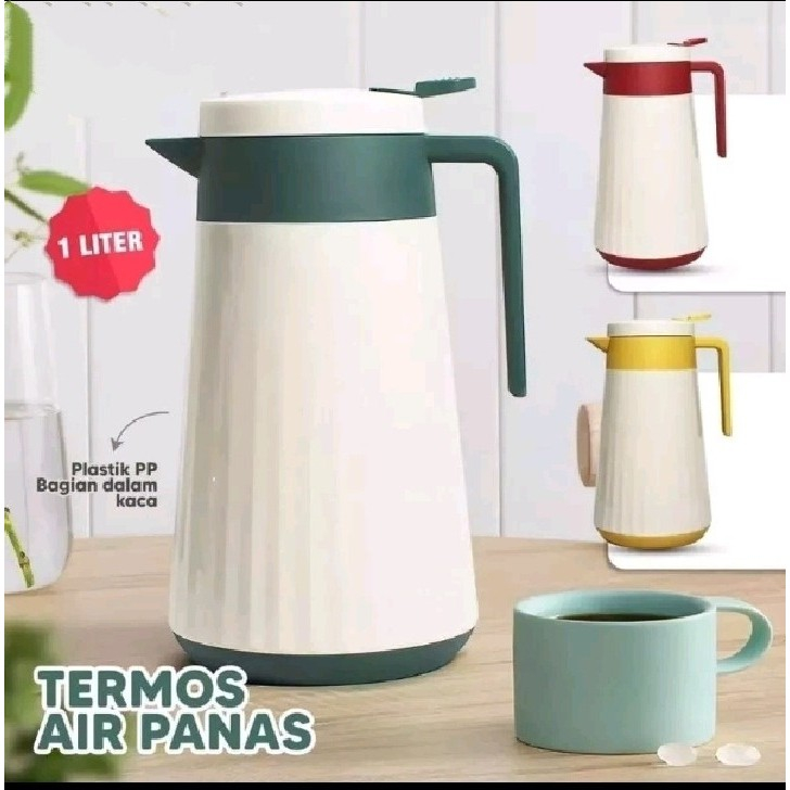 TERMOS Thermos Jug Hot Water 1000Ml LYQ/ Thermos Beautiful Glass ...