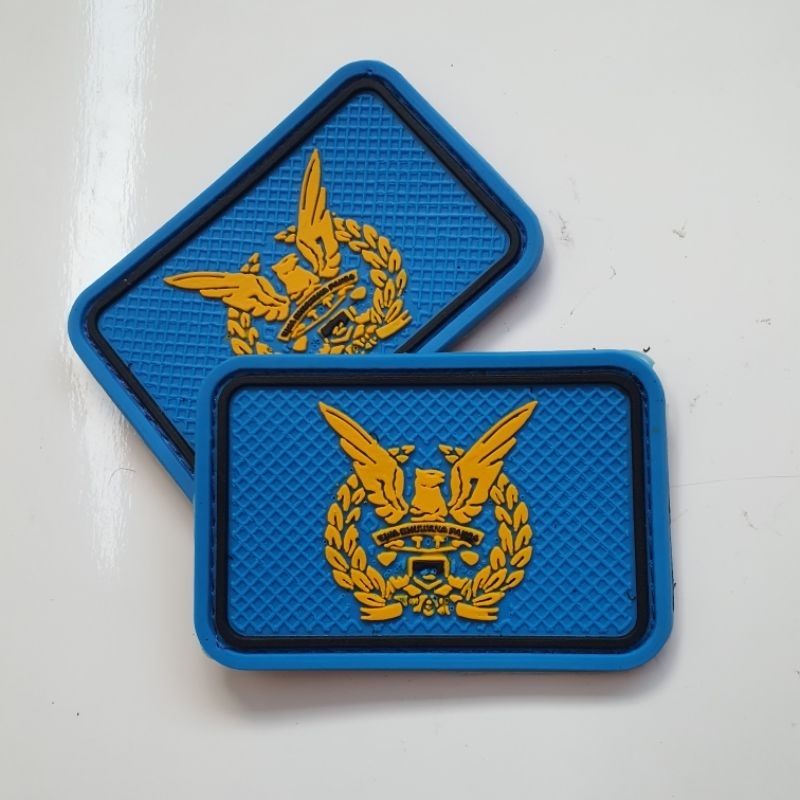 Patch rubber logo tni au/Air Force/velcroS rubber emblem patch | Shopee ...