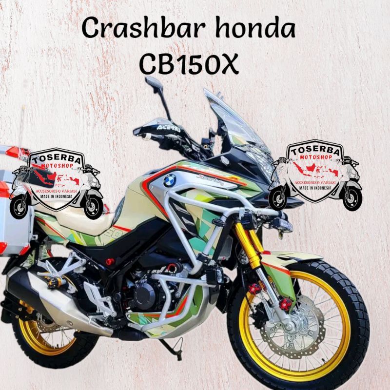 Honda CB150 X crashbar tubular CB150X crashbar | Shopee Philippines