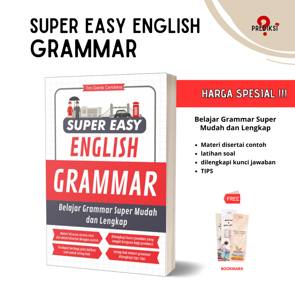 Grammar ENGLISH BOOK - SUPER EASY ENGLISH GRAMMAR | Shopee Philippines