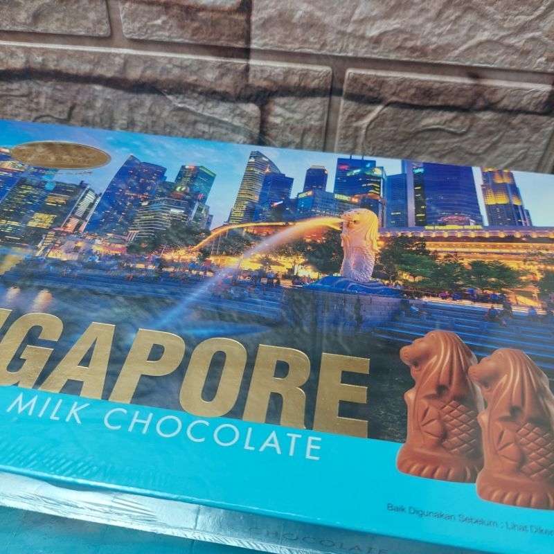 Alessio merlion Chocolate 125g box Chocolate merlion Shape singapore ...