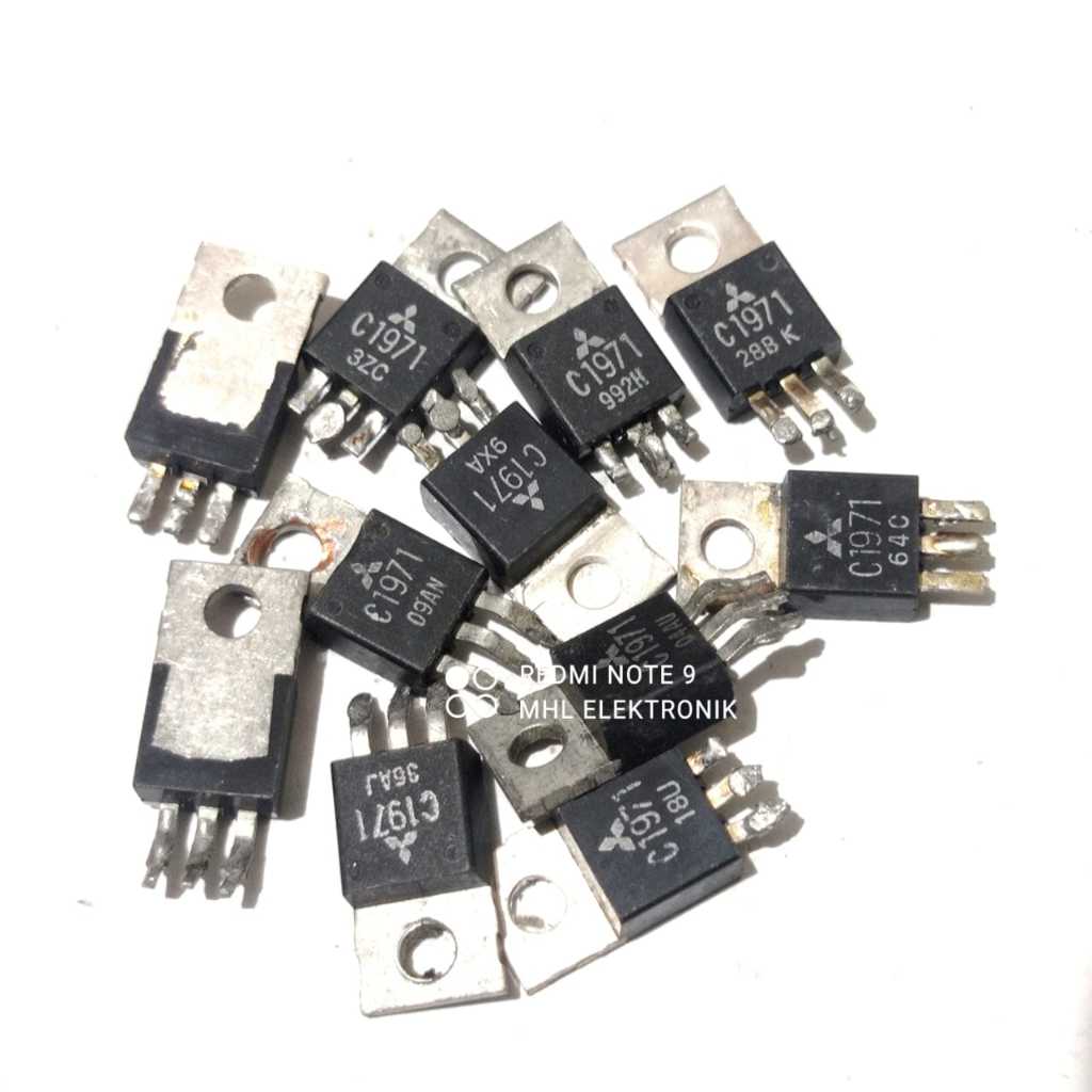 Transistor C1971 2SC1971 1971 USED NORMAL | Shopee Philippines