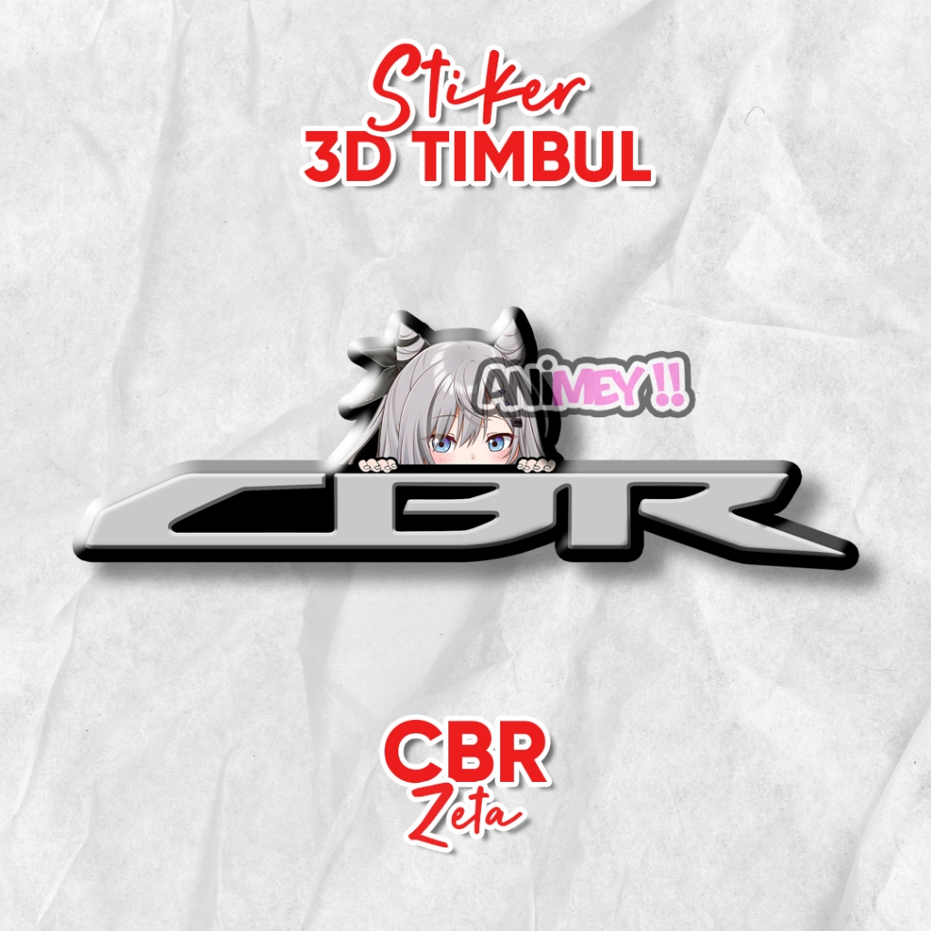 Vestia Zeta Logo CBR 3D Embossed Emblem Sticker/Resin Anime Sticker ... Vestia Zeta Logo CBR 3D Embossed Emblem Sticker/Resin Anime Sticker ...