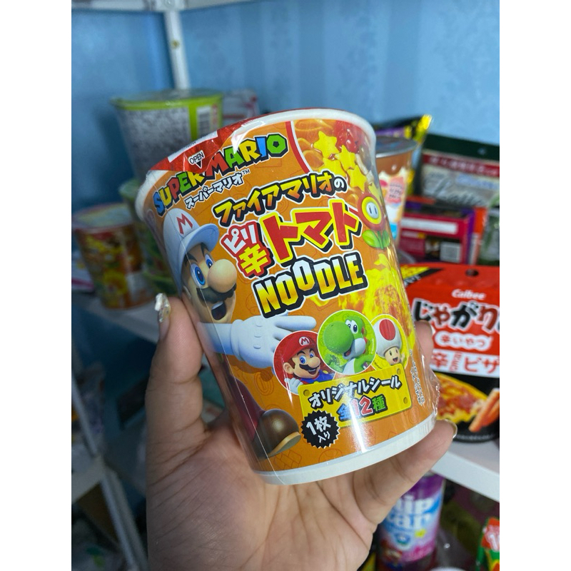 Super MARIO INSTANT NOODLE CUP Japan Nintendo - Spicy | Shopee Philippines