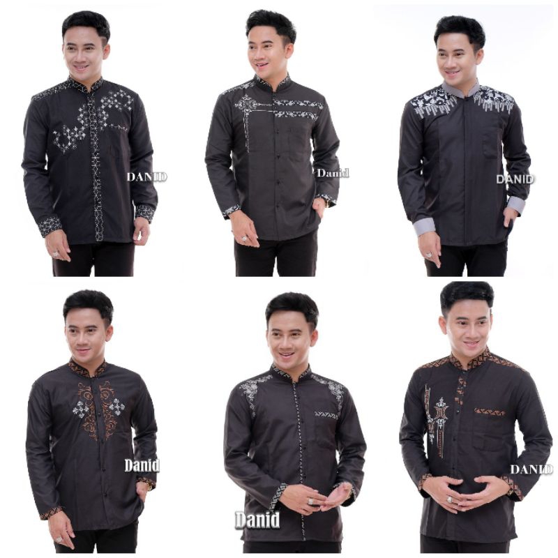 HITAM Muslim WEAR BLACK LONG SLEEVES M L XL XXL | Shopee Philippines