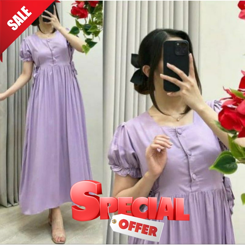 Chibi Jumbo Polos Dress Model Korean Style/Daster Rayon Jumbo Viral ...