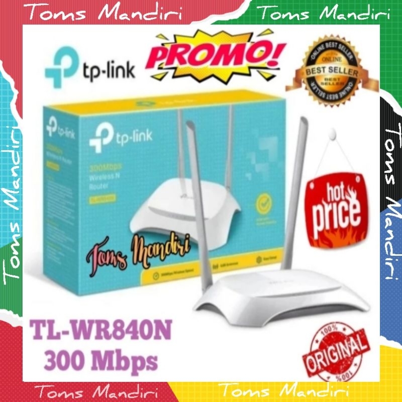 Tp-link 300Mbps Wireless N Router TL-WR840N | Shopee Philippines