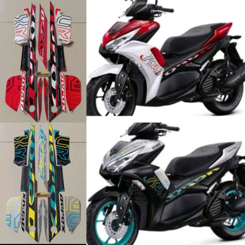 Striping Yamaha Aerox rc 155 2023 2024 Standard body trim ph | Shopee ...