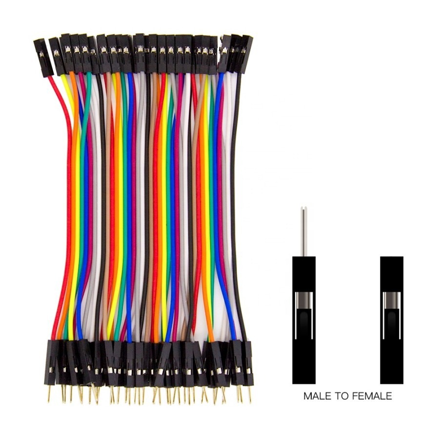 Male to female jumper cable 20cm per/seed, arduino cable, Cabel ...