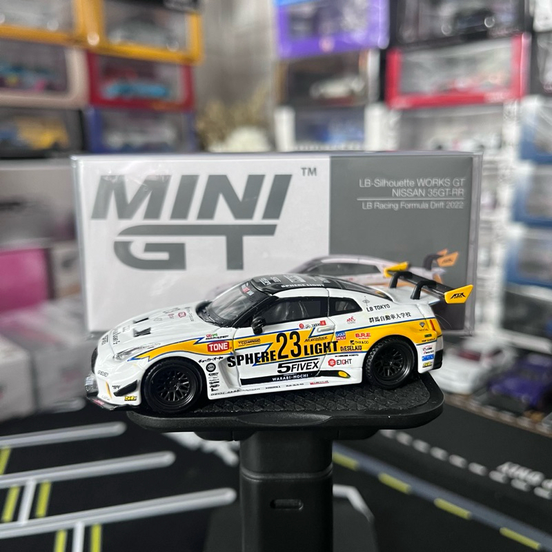 Mini GT Nissan GTR R35 Lbwk Liberty Walk Lb Works Lb silhouette Ver 2 ...
