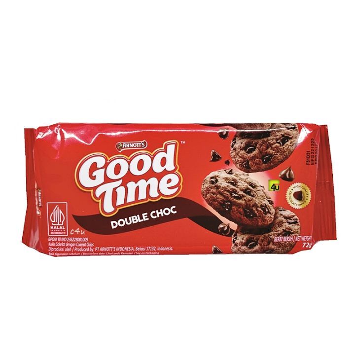 Good Time Double Choc 72 grams | Shopee Philippines
