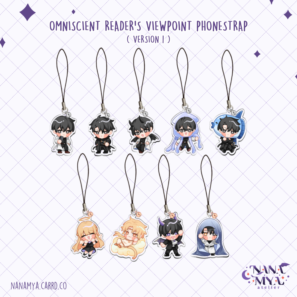 Omnisent Reader's Viewpoint (ORV) Acrylic Phonestrap | Shopee Philippines