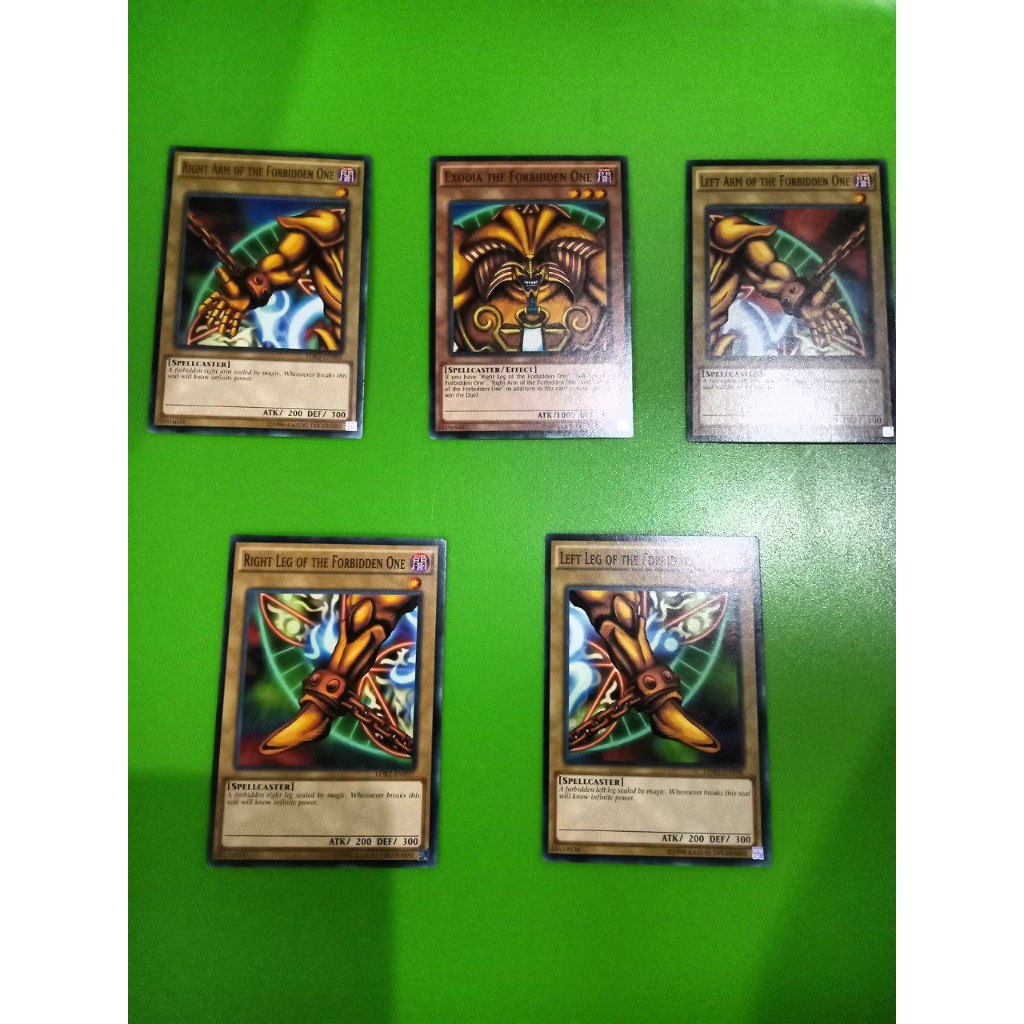 Exodia THE FORBIDDEN ONE Package COMPLETE COMPLETE | Shopee Philippines