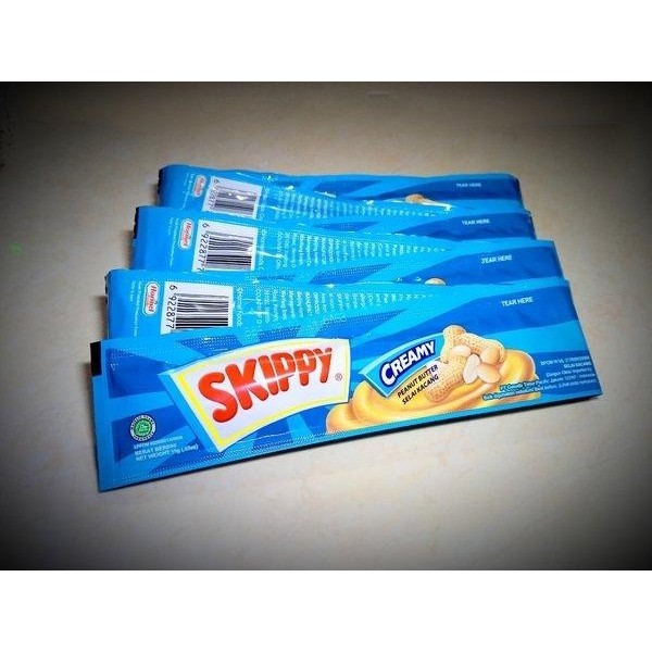 Skippy Peanut Butter Packaging 15g One Kilo 8 Sachets Of Peanut Butter ...