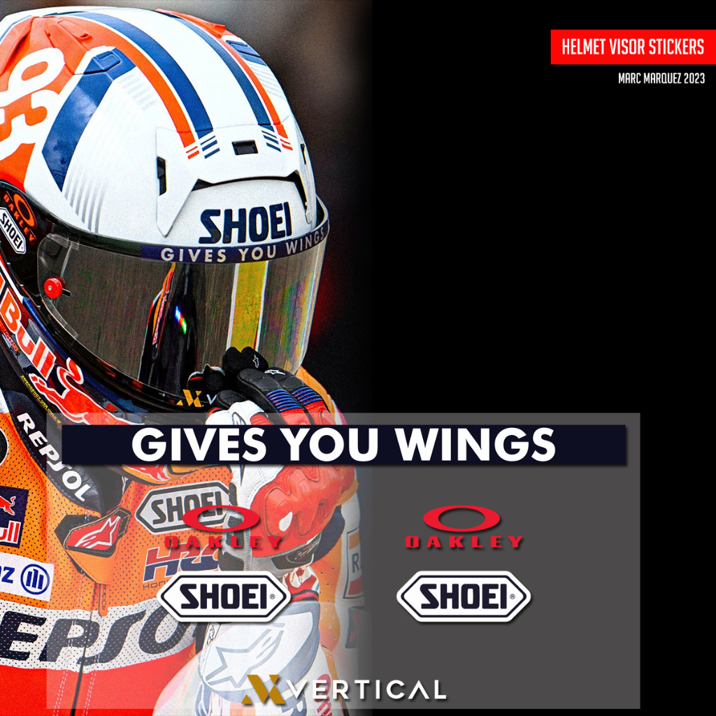 MM93 2023 Helmet Visor Sticker | Shopee Philippines