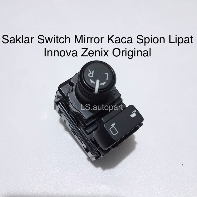 MIRROR SWITCH GLASS SWITCH TOYOTA FORTUNER VRZ INNOVA Zenix 84870-0K021 ...