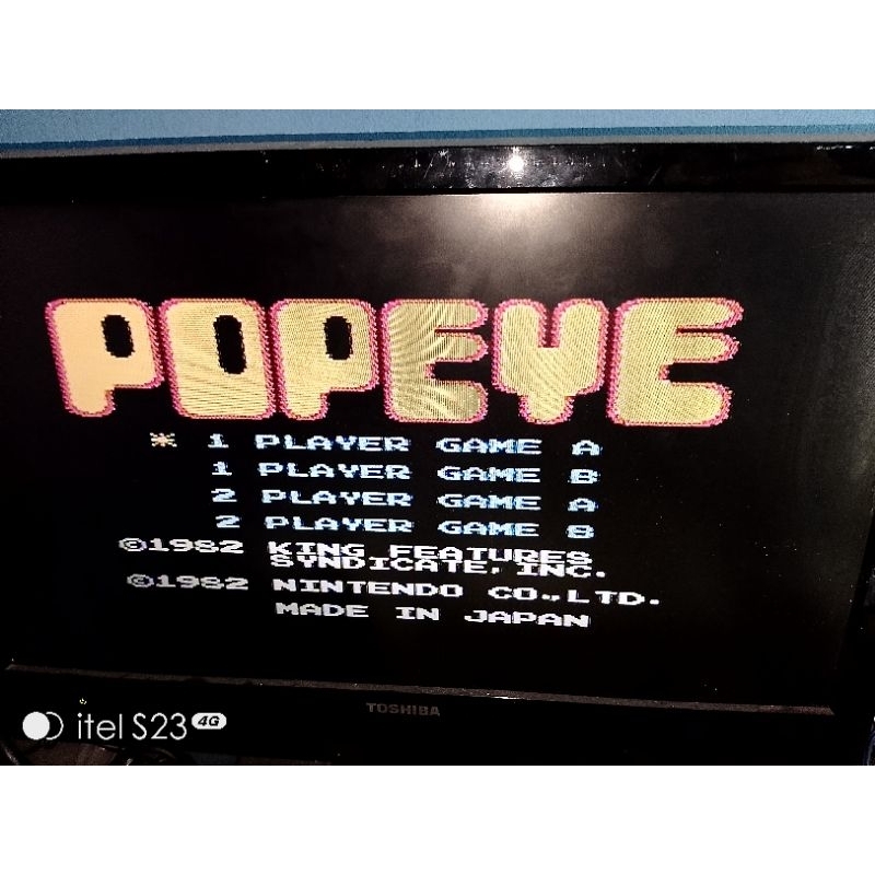 Popeye Nintendo 8 bit retro game cassette | Shopee Philippines
