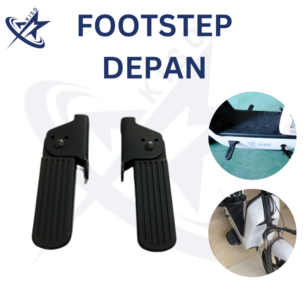 Kiso Front Foot Step Footrest Electric Bicycle Electric Scooter Outdoor ...