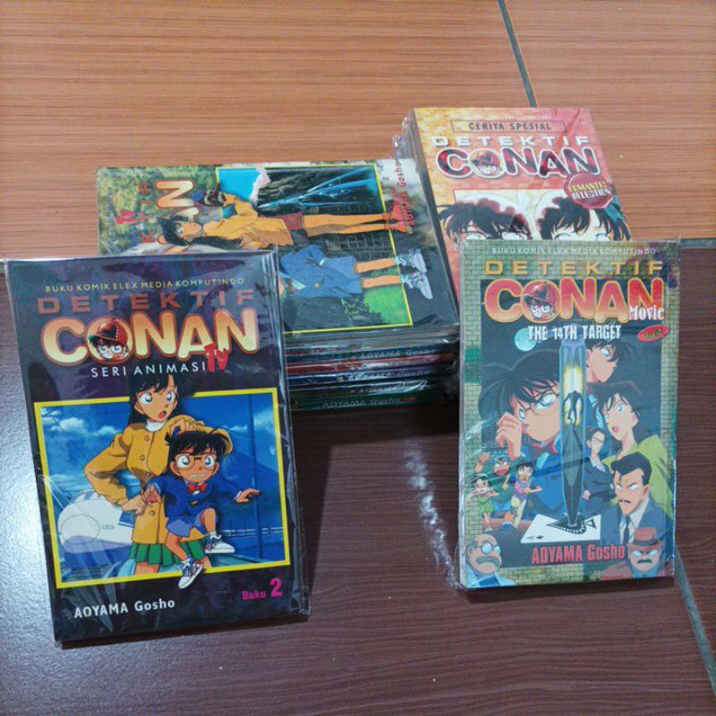 Detective COMIC CONAN SDB ANIMATION TV MOVIE CONAN PACKAGE | Shopee ...