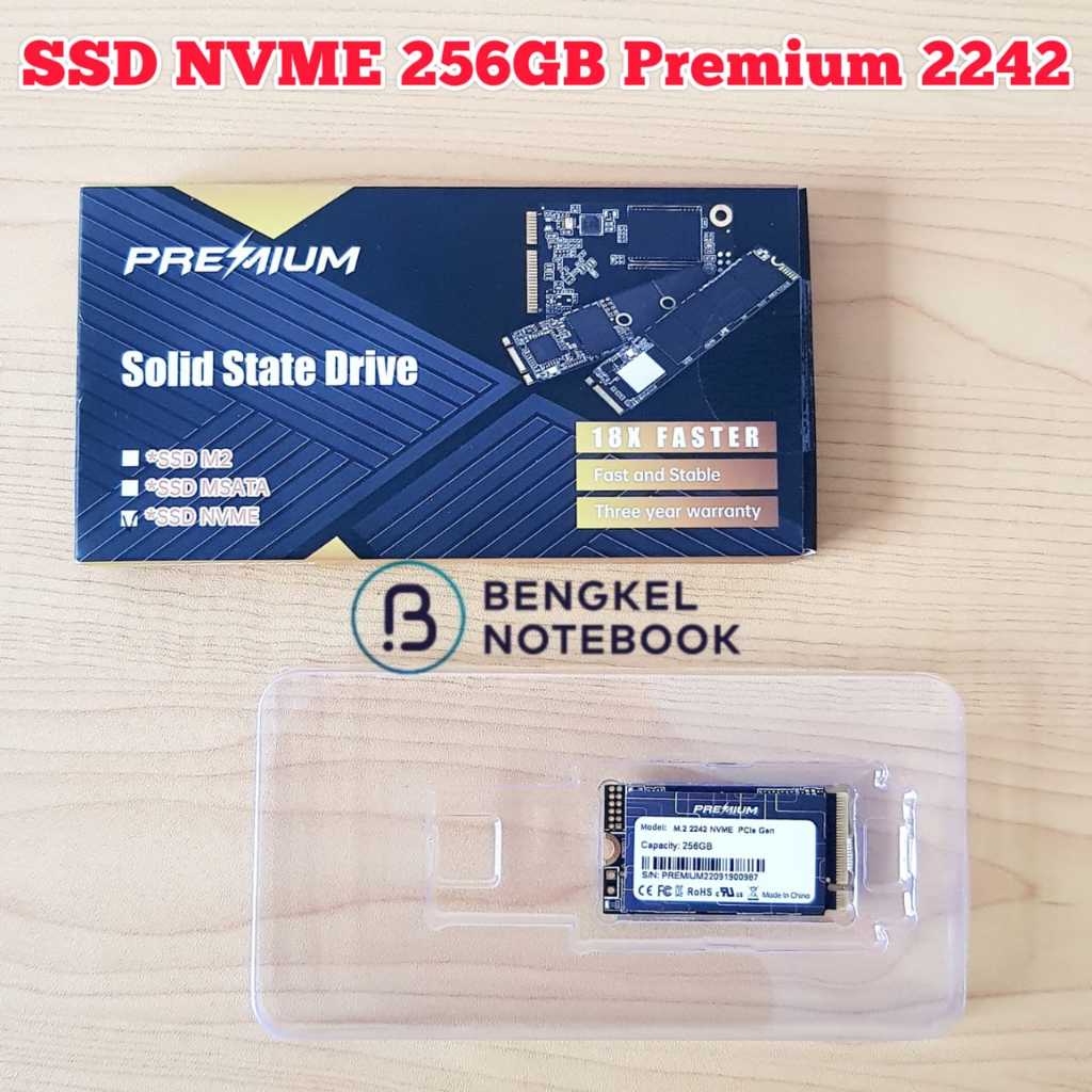 NVME PCle NVME SSD 256GB Small SSD King NGFF 2242 N400 Premium | Shopee ...