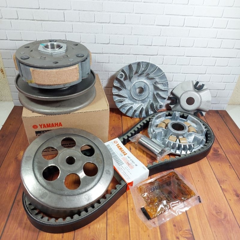 Complete CVT package for yamaha mio j soul gt 115 xride 115 fino 115 ...