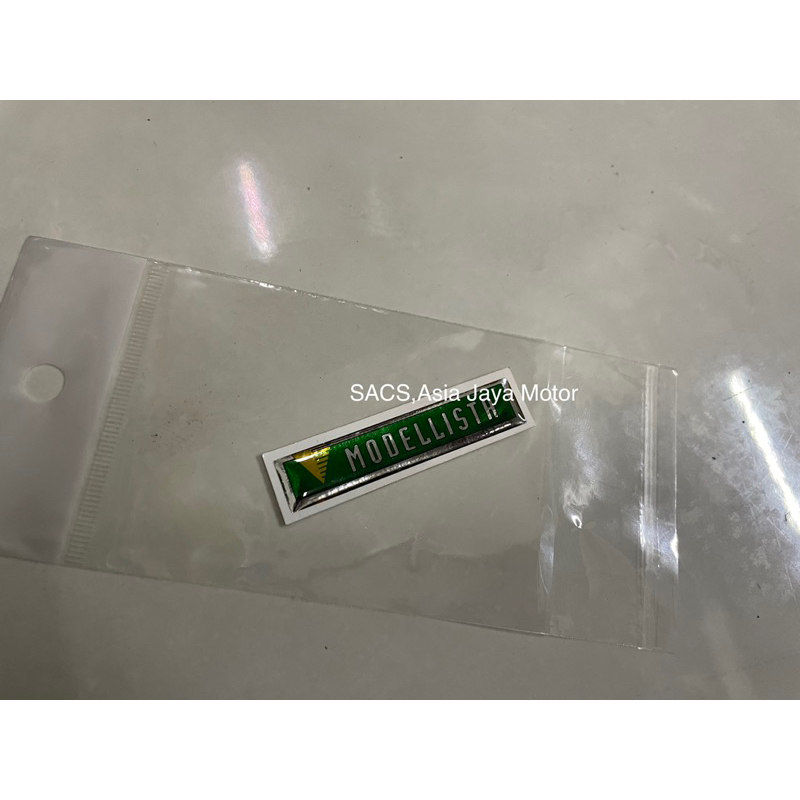 Modelista bodykit emblem sticker | Shopee Philippines