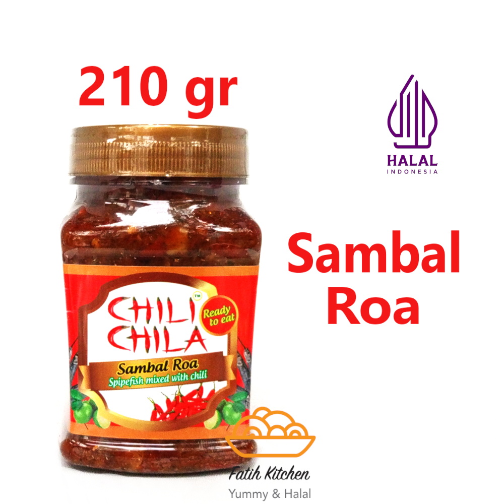 Chili Chila Sambal Roa Chili 210 gr - Halal | Shopee Philippines