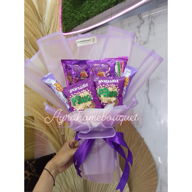 [Snack Colors] Bouquet Snack Food Bouquet for Birthday Gifts Graduation ...