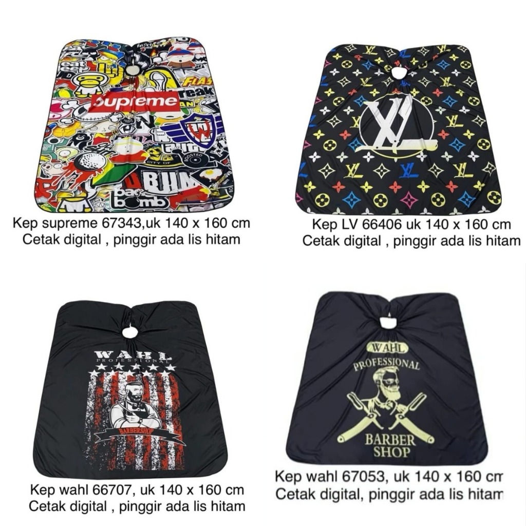 Thick Material JUMBO Size JUMBO Size Cloth Kep Haircut Kip Pad Cover ...