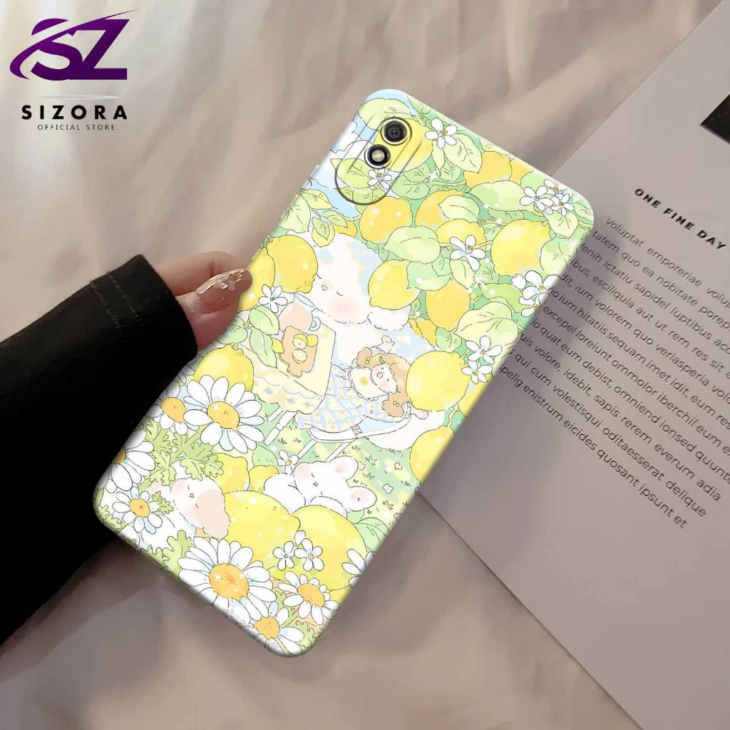 HP REDMI 9A cellphone case, flexible silicon Softcase material - Skin ...