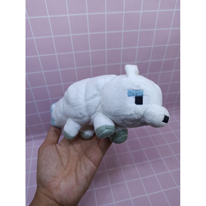 Original polar bear Minecraft mojang doll | Shopee Philippines