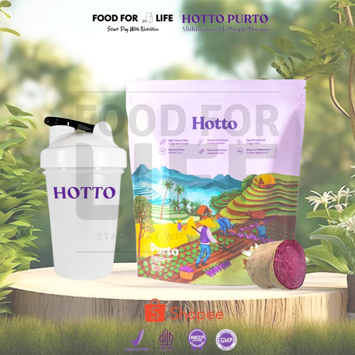 Hotto Purto Multigrain Purple Potato 1 Pouch 16 Sachets Original Food ...