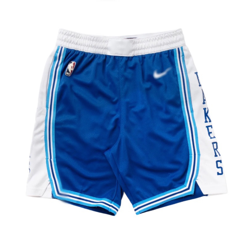 Nba LAKERS SWINGMAN BASKETBALL PANTS LOS ANGELES THROWBACK BLUE ...